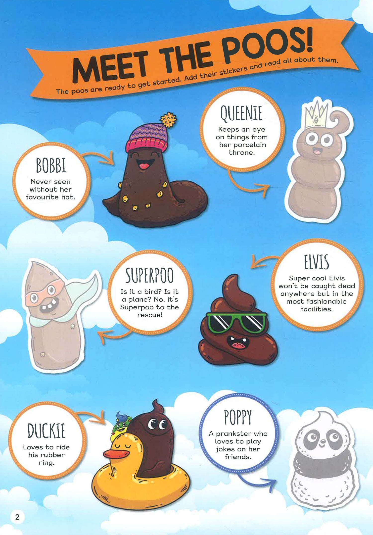 Where's The Poo? Sticker Activity Book – BookXcess