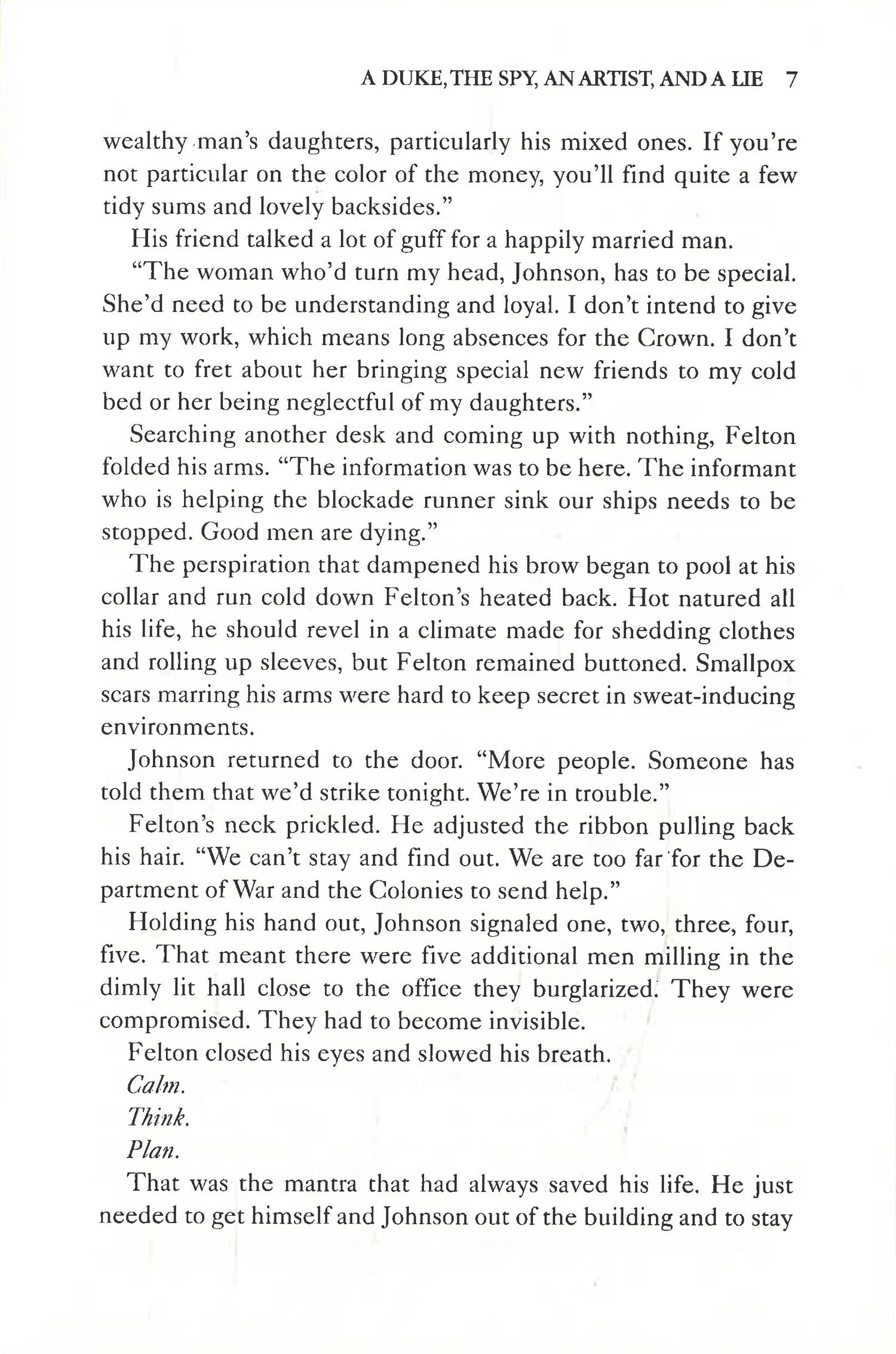 A Duke, the Spy, an Artist, and a Lie – BookXcess