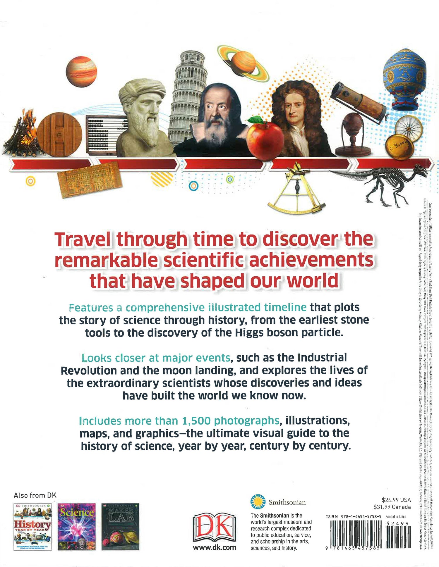 Science Year By Year: A Visual History, From Stone Tools To Space Trav ...