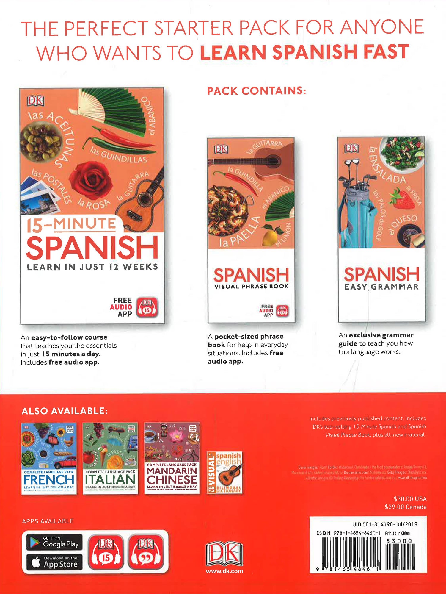 Complete Language Pack Spanish – BookXcess