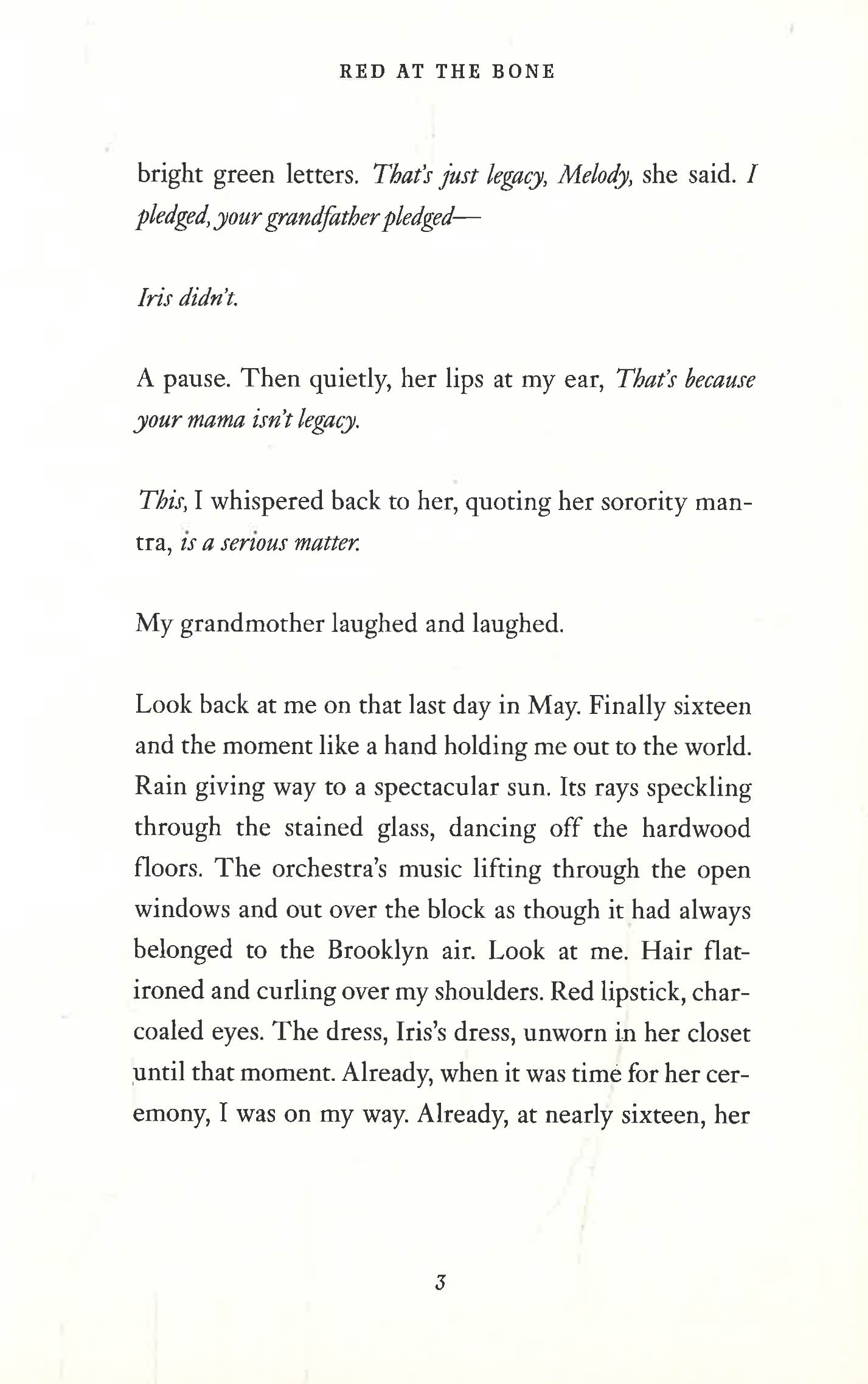 Red At The Bone – BookXcess