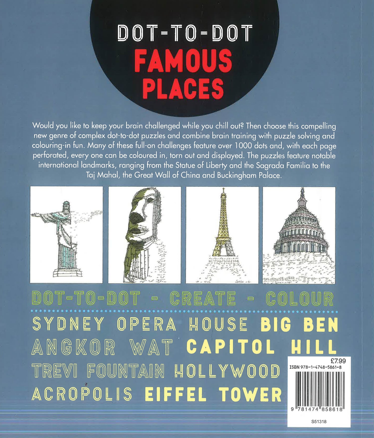 Dot-To-Dot Famous Places – BookXcess