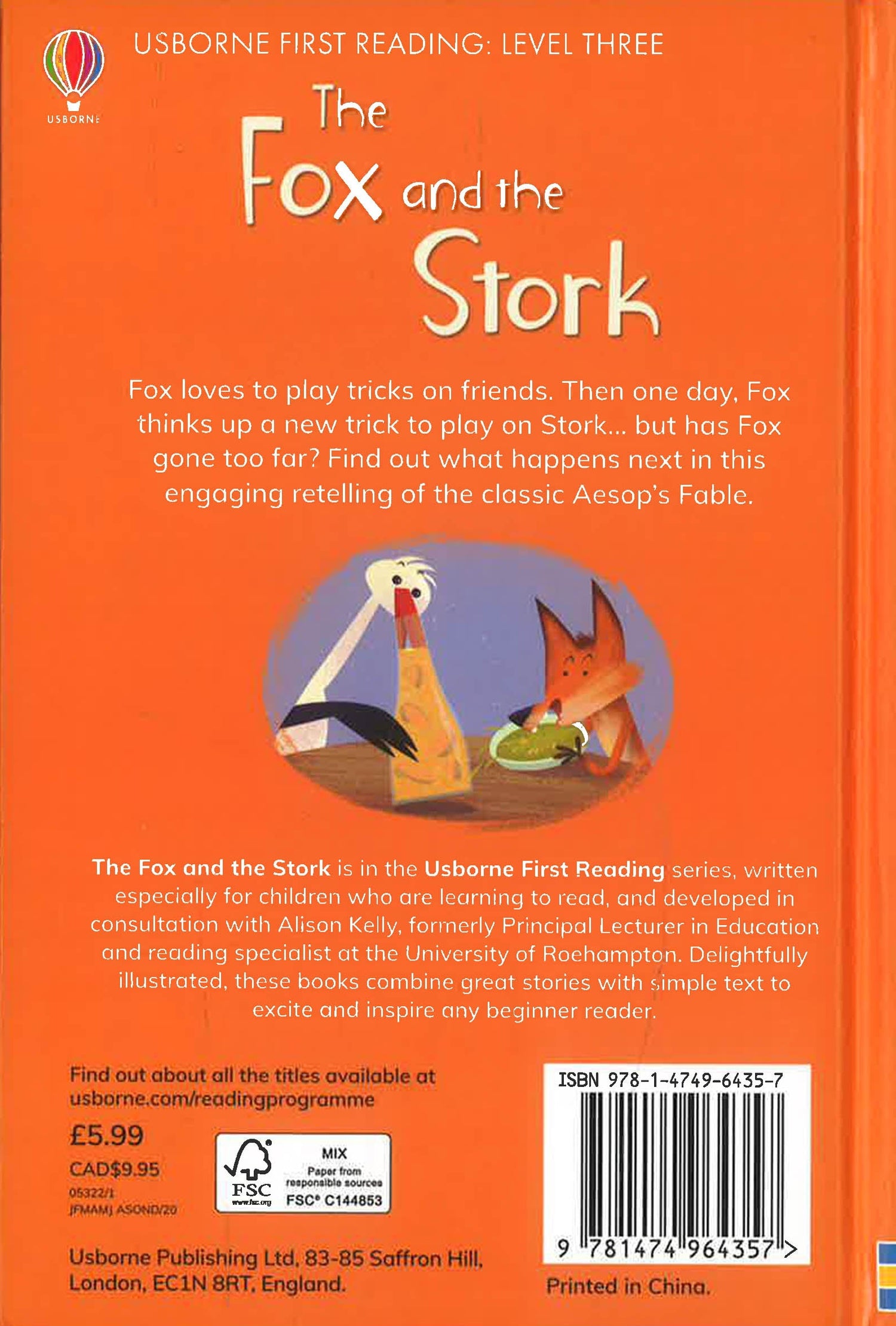 The Fox And The Stork – BookXcess