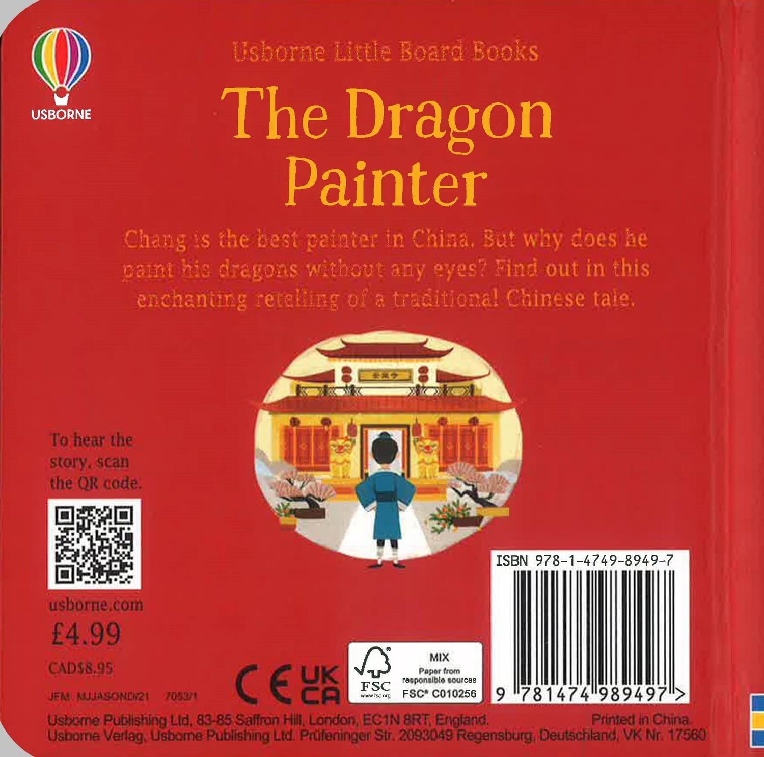 The Dragon Painter Little Board Book (Little Board Books) – BookXcess