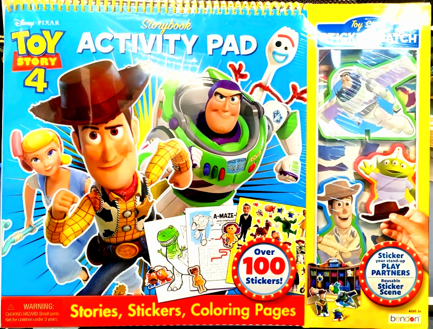 Storybook Activity Pad Toy Story – BookXcess