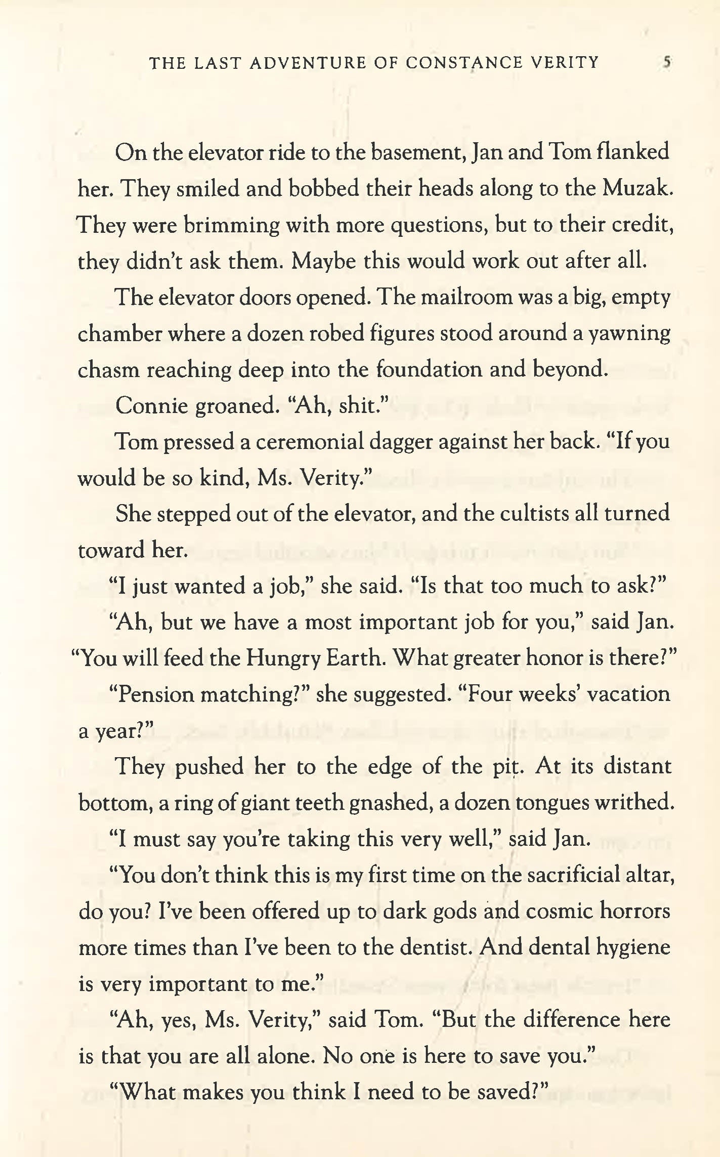 The Last Adventure Of Constance Verity – BookXcess