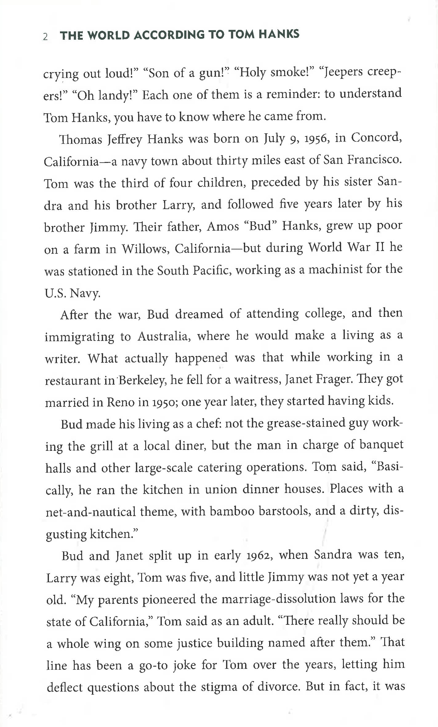 The World According To Tom Hanks – BookXcess