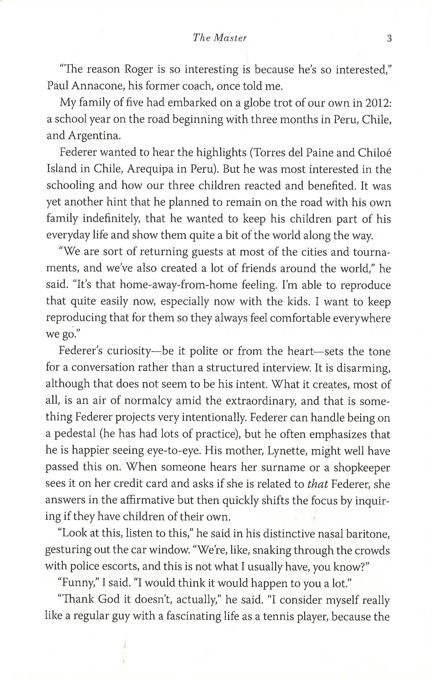 The Master: The Long Run And Beautiful Game Of Roger Federer – BookXcess