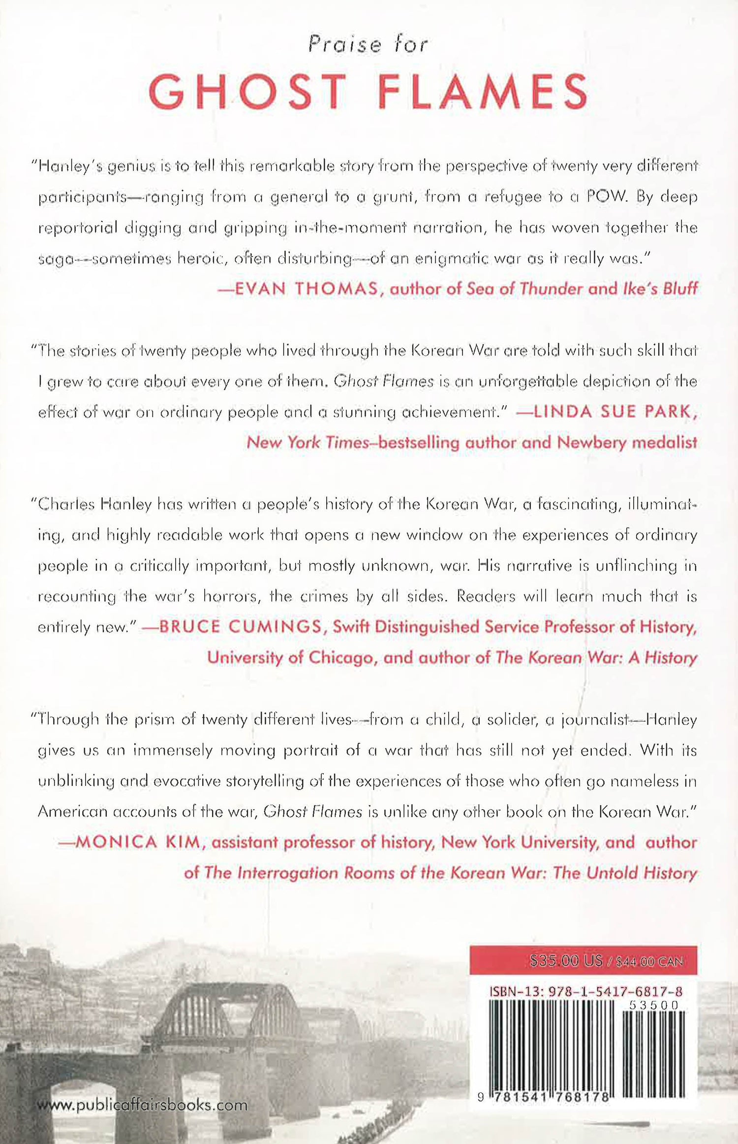 Ghost Flames: Life and Death in a Hidden War, Korea 1950-1953 – BookXcess