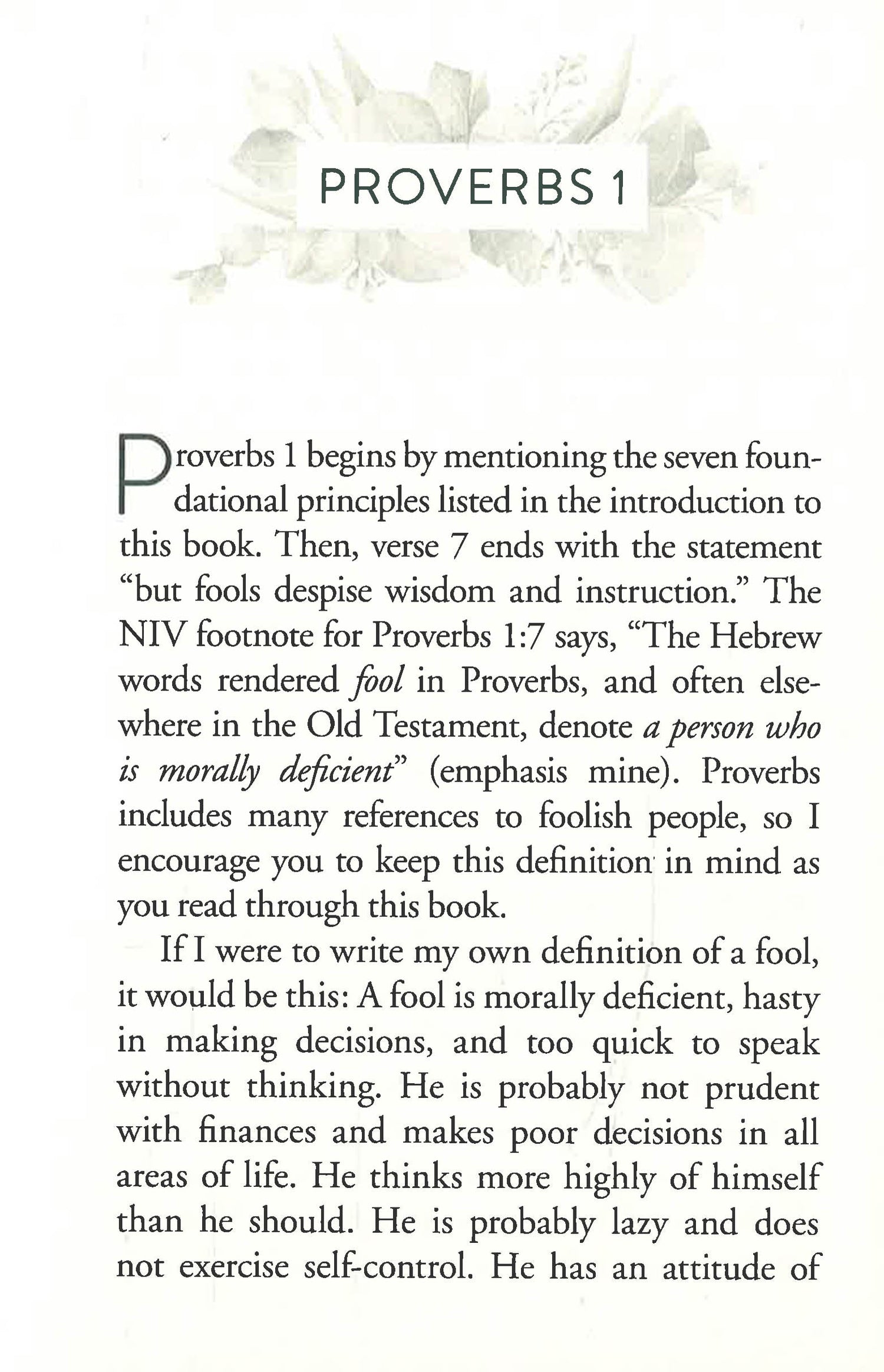 In Search Of Wisdom: Life-Changing Truths In The Book Of Proverbs ...
