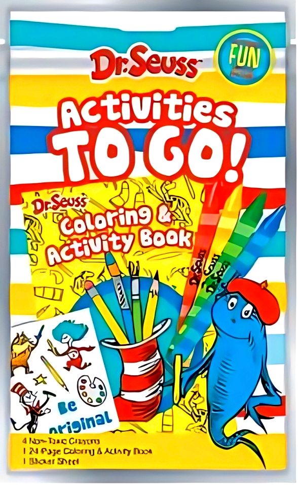 Dr Seuss Activities To Go! Party Pack (15 Packs) – BookXcess