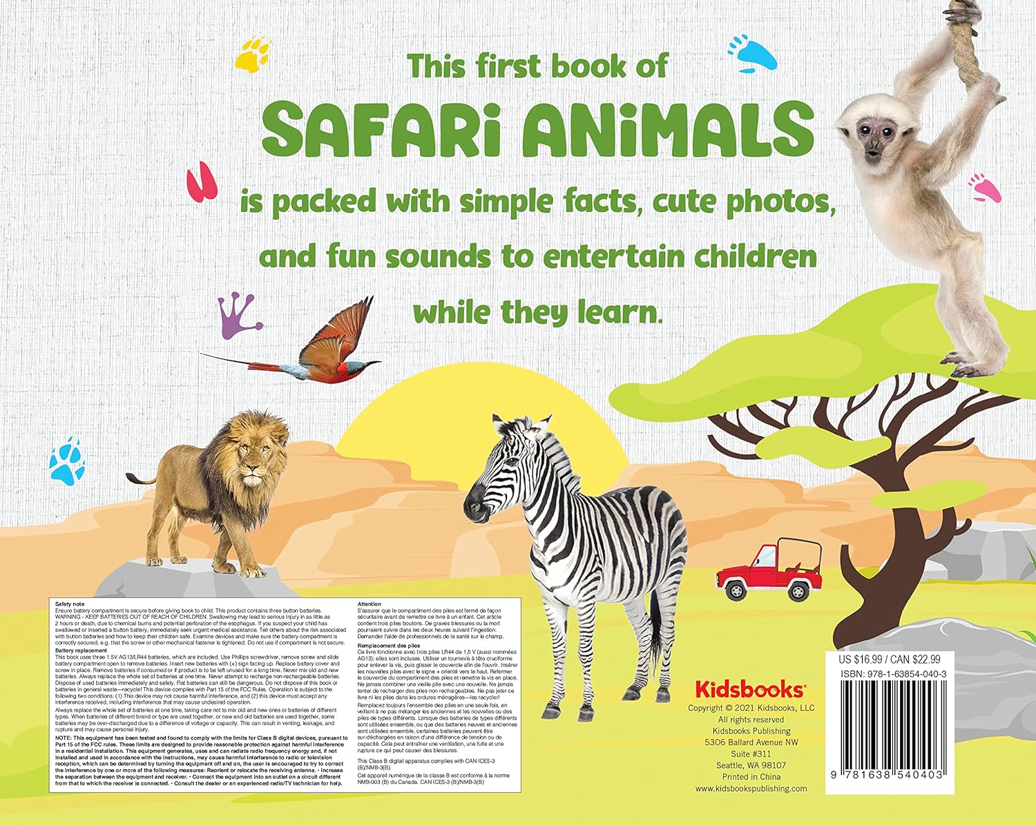First Animal Facts: Safari – BookXcess