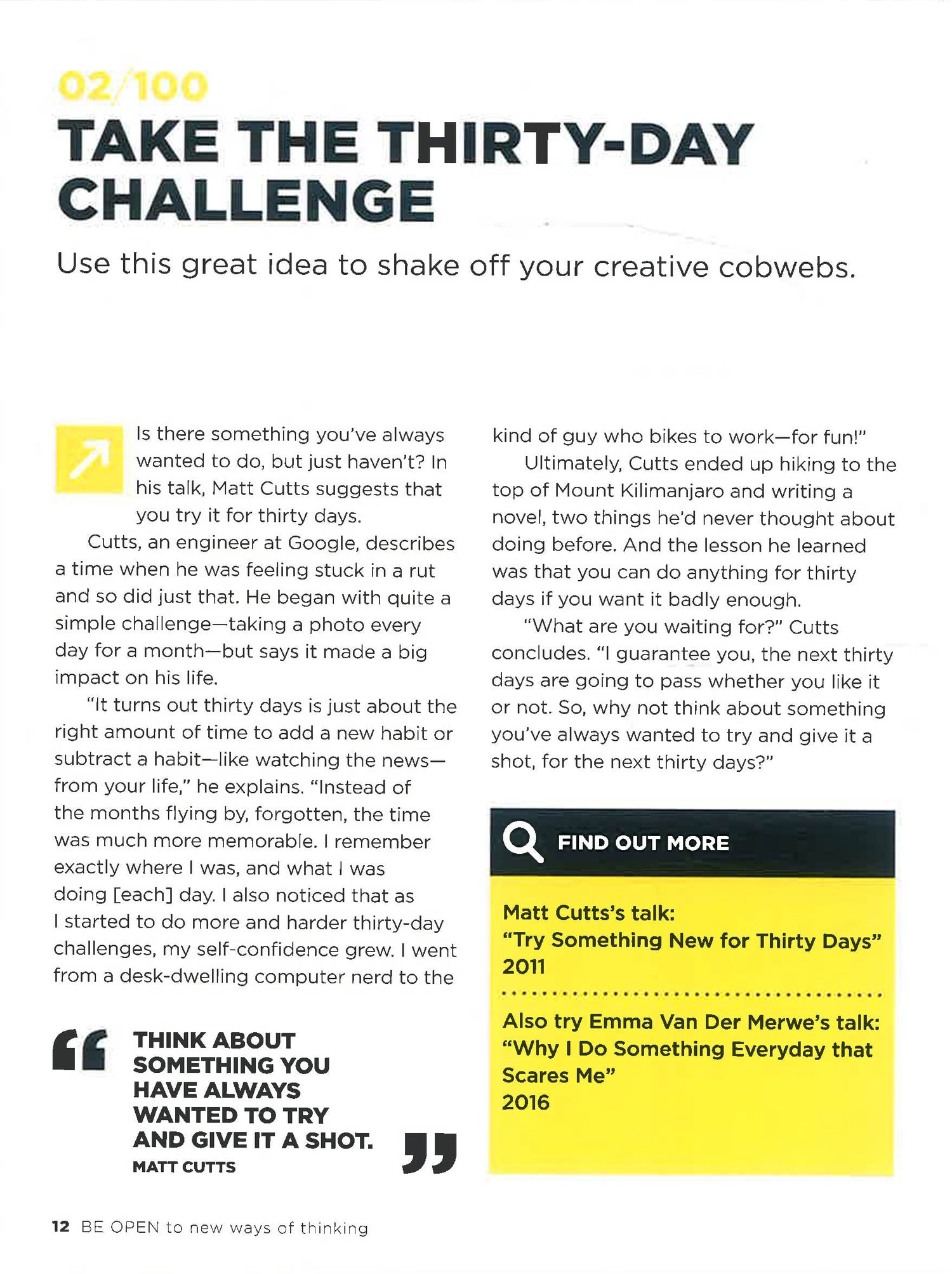 Great TED Talks: Creativity: An Unofficial Guide with Words of Wisdom – BookXcess