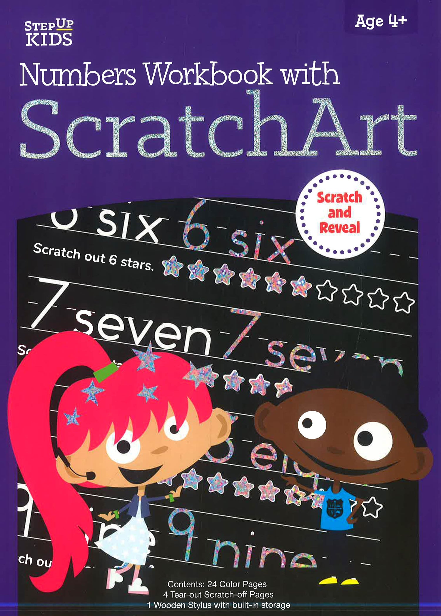 Scratch Art Numbers Workbook – BookXcess