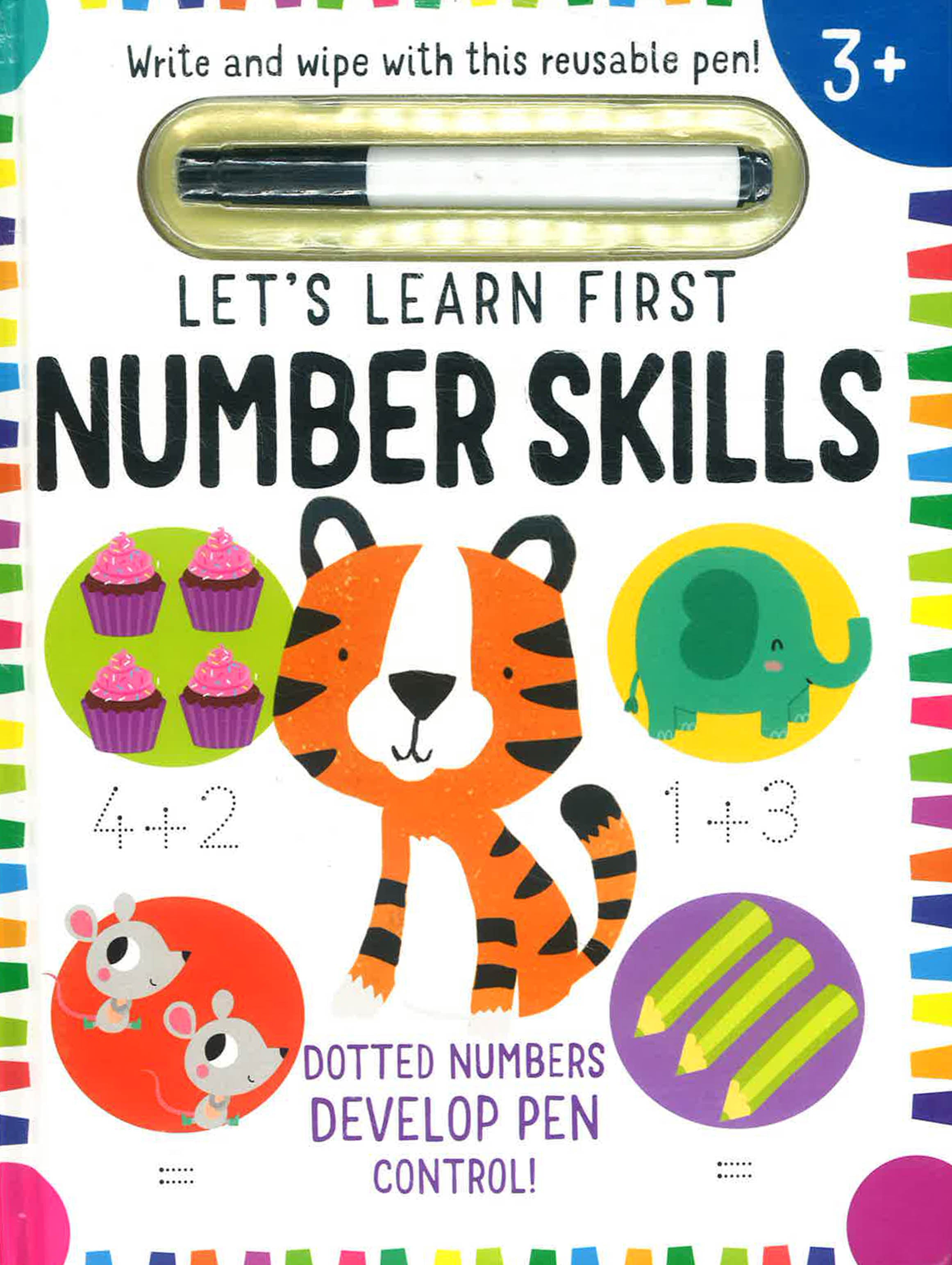 Let's Learn: First Number Skills (Write And Wipe) – BookXcess
