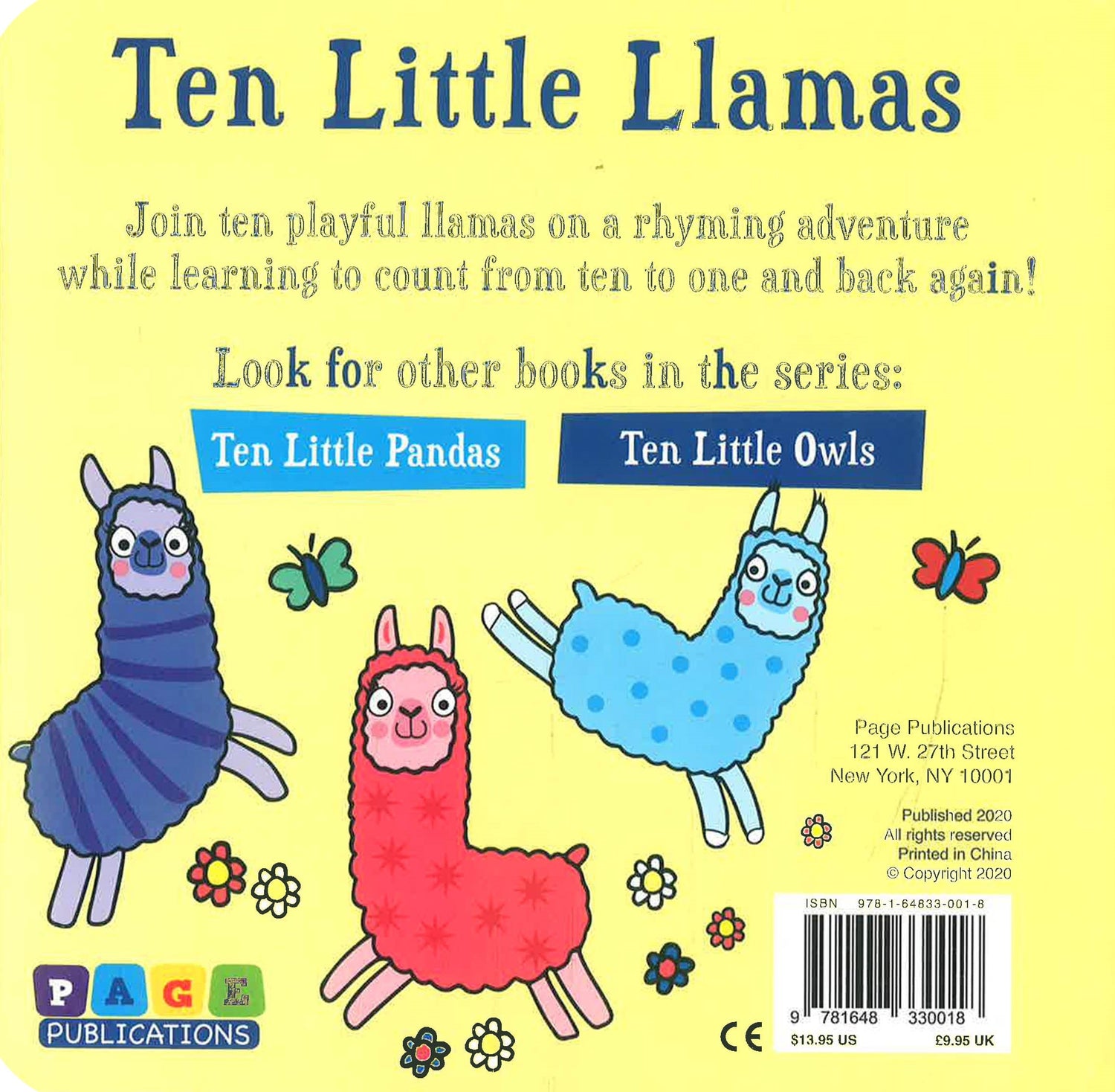 Ten Little Llamas – BookXcess