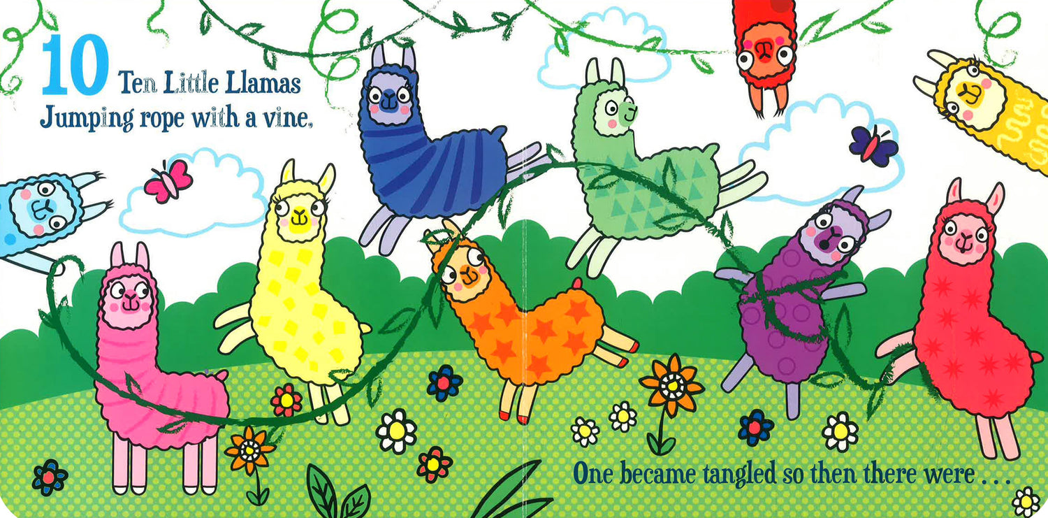 Ten Little Llamas – BookXcess