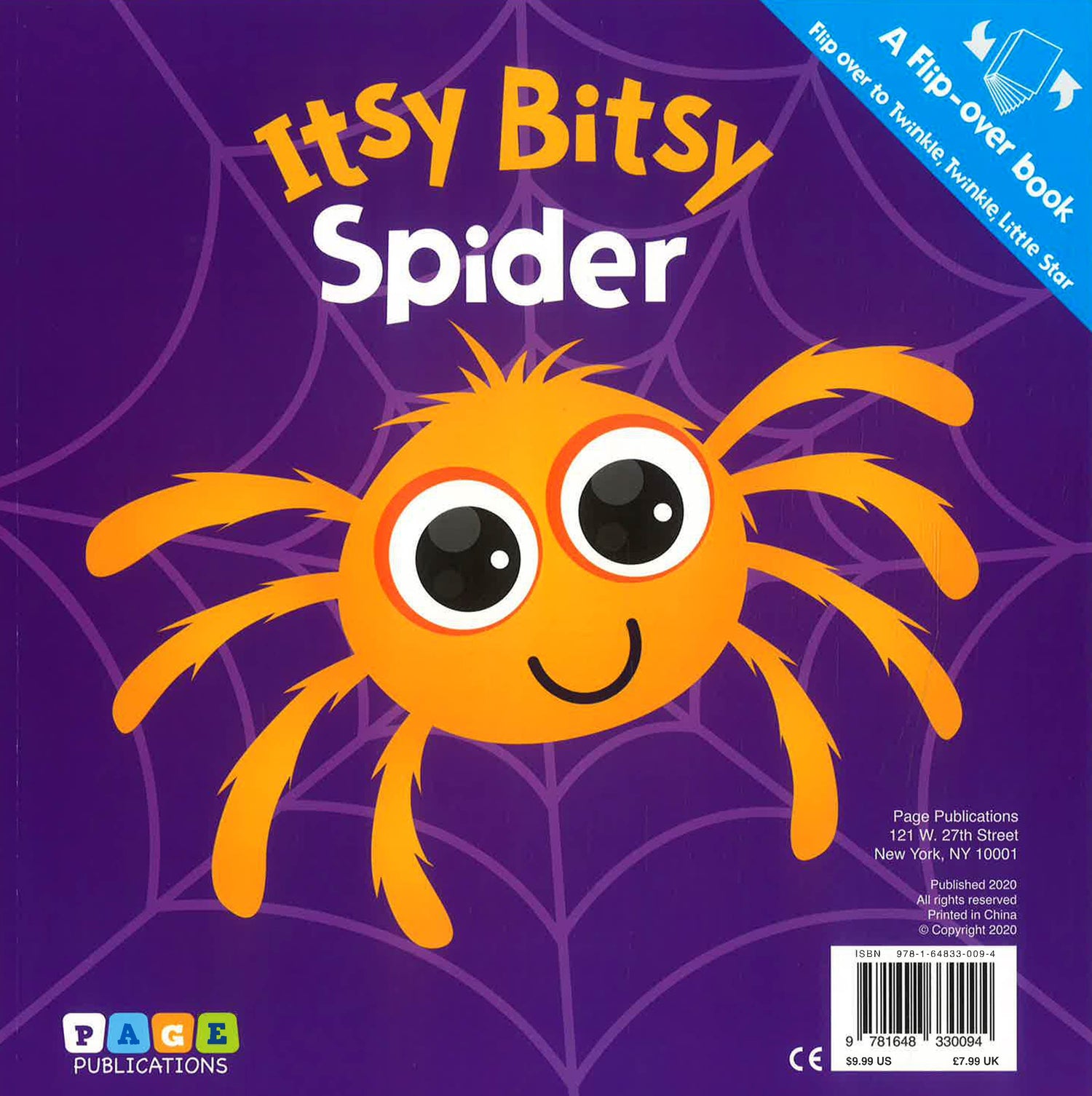 Twinkle Twinkle Little Star/Itsy Bitsy Spider: A Flip-Over Book – BookXcess