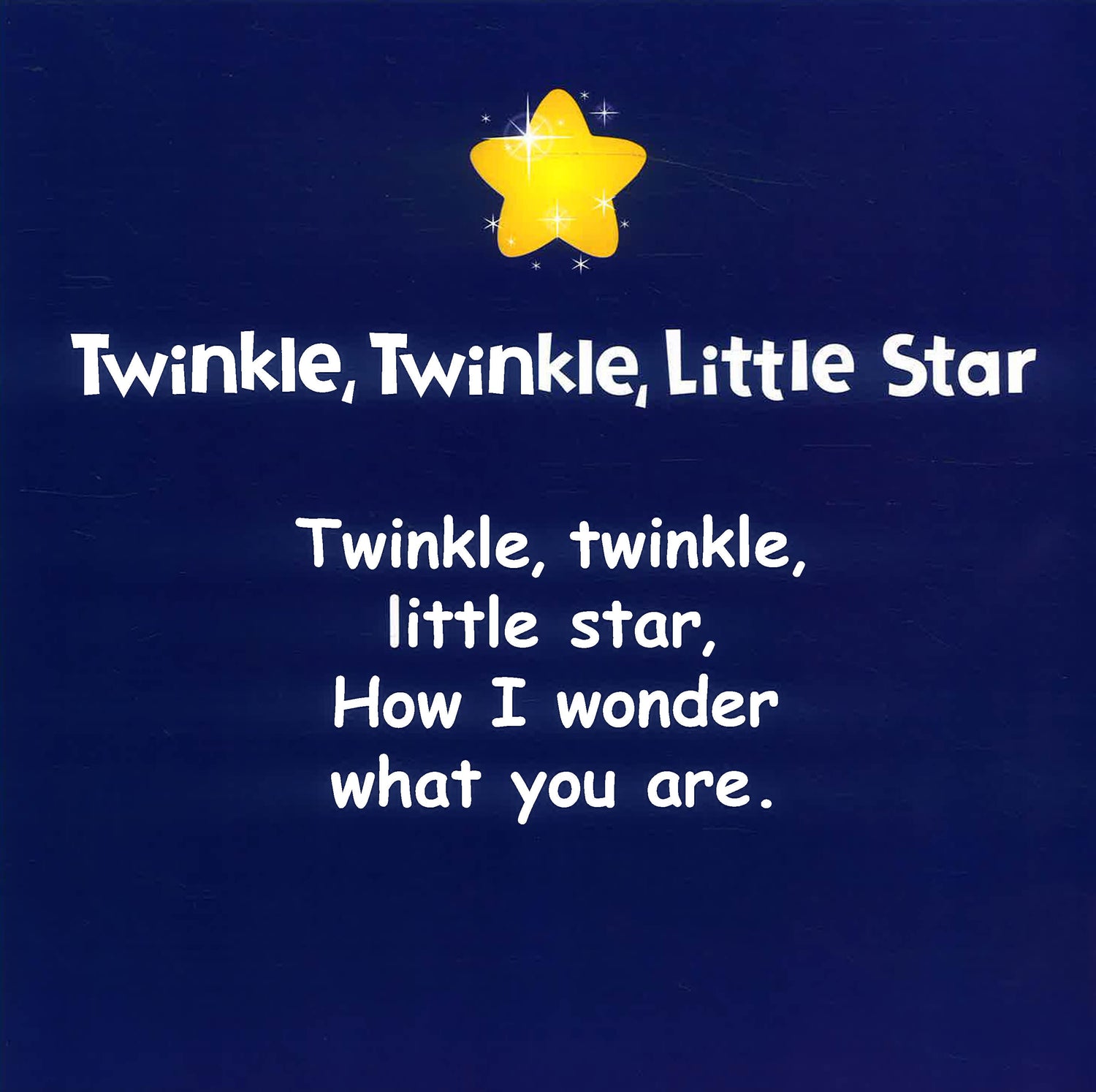 Twinkle Twinkle Little Star/Itsy Bitsy Spider: A Flip-Over Book – BookXcess