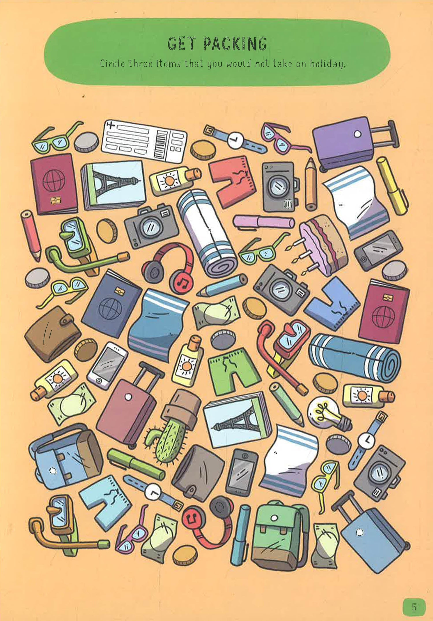 The Backpack Activity Book: Puzzles to make your journey fly by – BookXcess