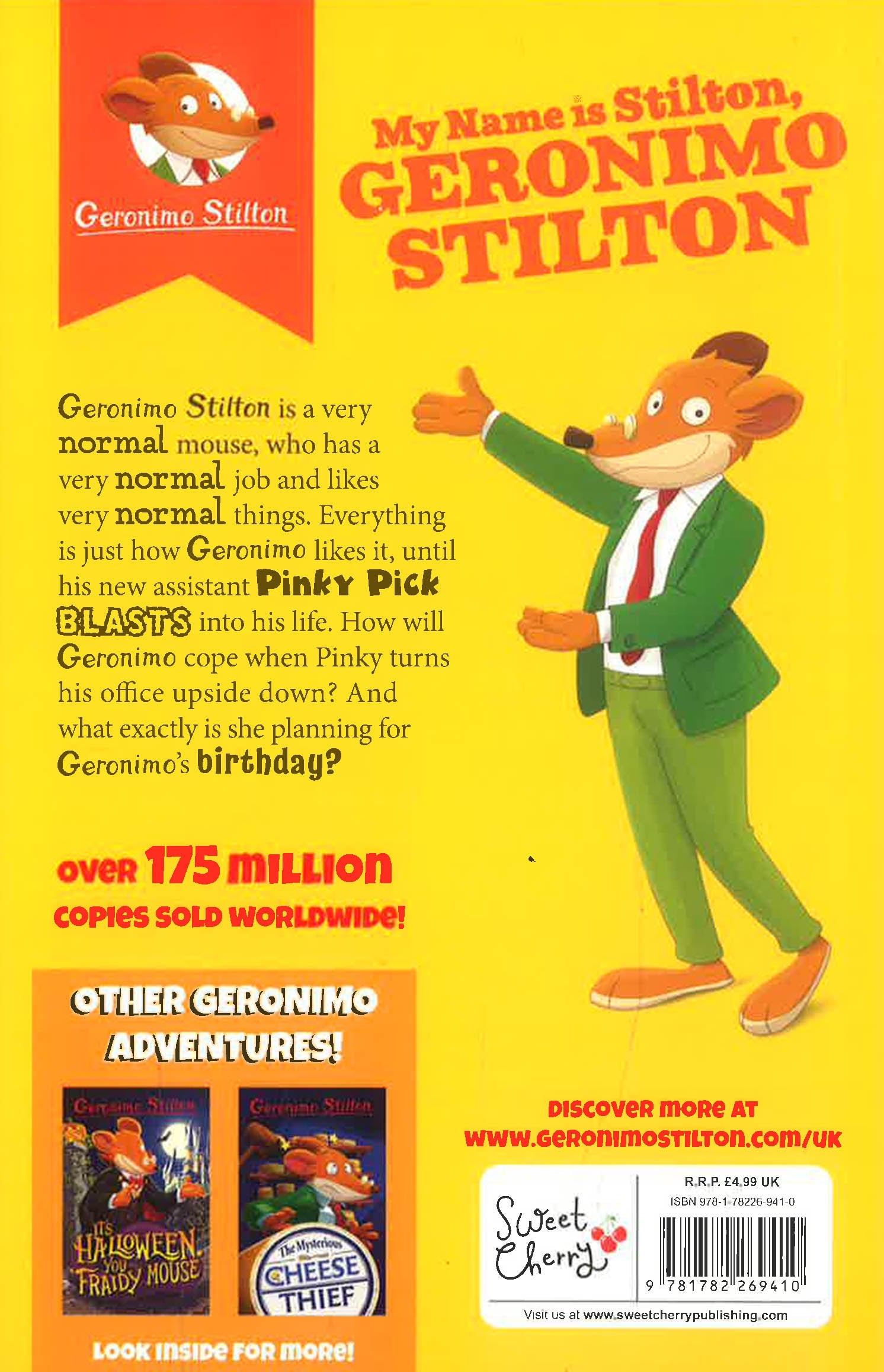 Geronimo Stilton: My Name is Stilton, Geronimo Stilton – BookXcess