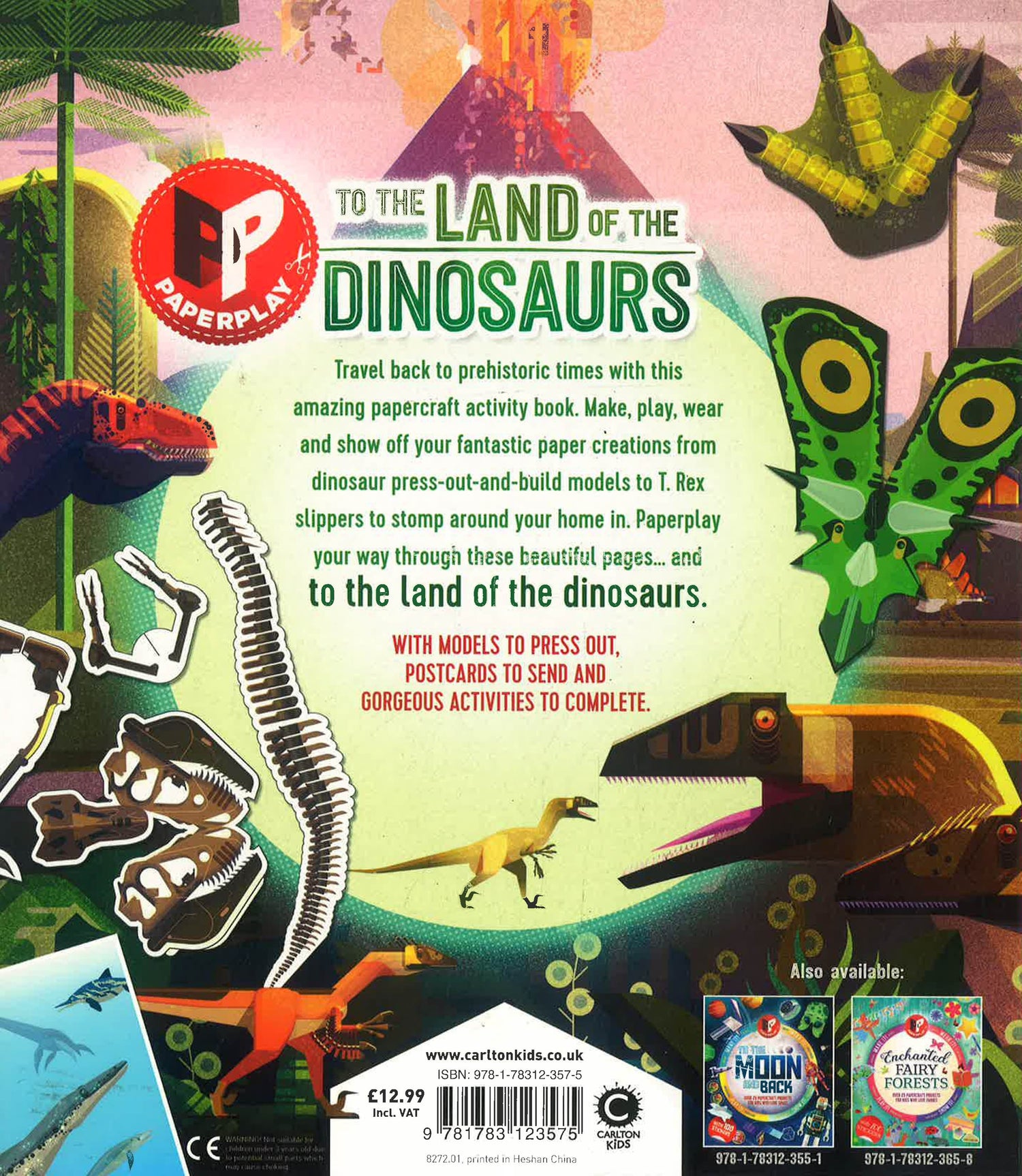 Paperplay - to the Land of the Dinosaurs – BookXcess
