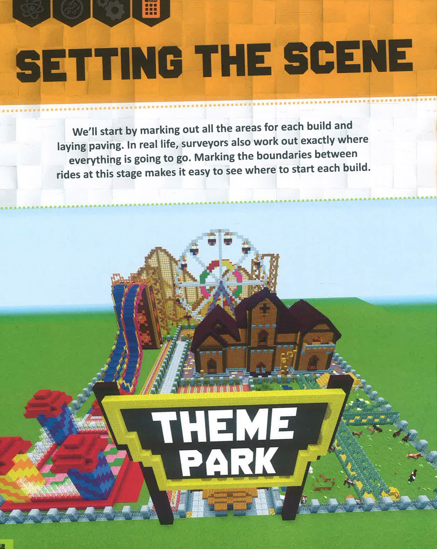 Minecraft Stem Challenge Build A Theme Park: Independent And Unofficia ...