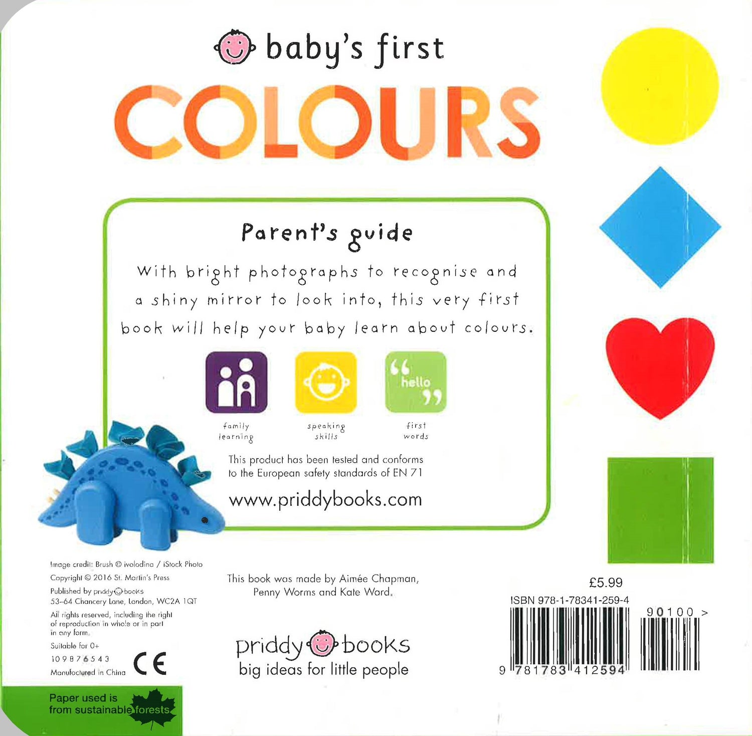Baby's First Colours – BookXcess
