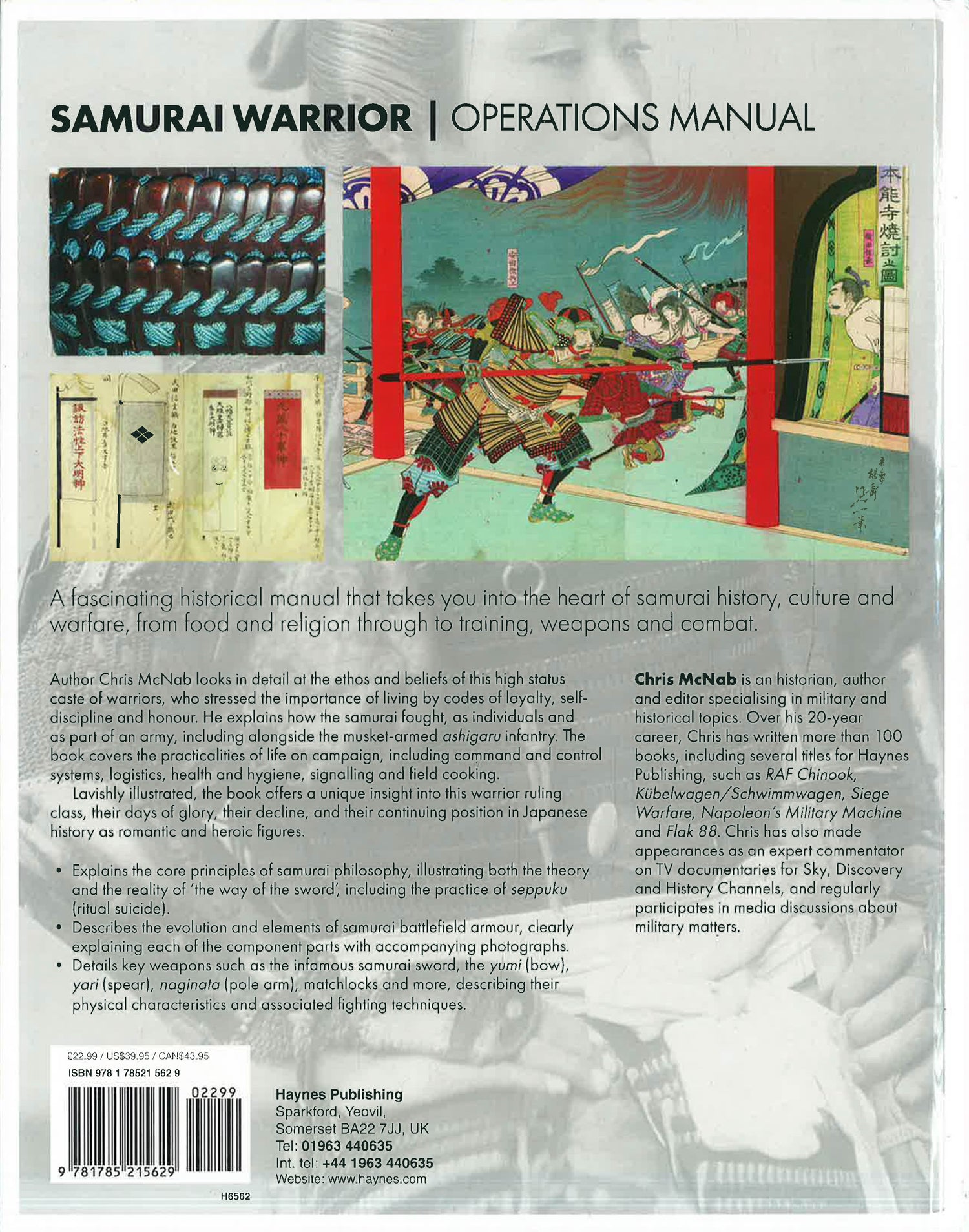 Haynes Manual: Samurai Warrior Operations Manual – BookXcess