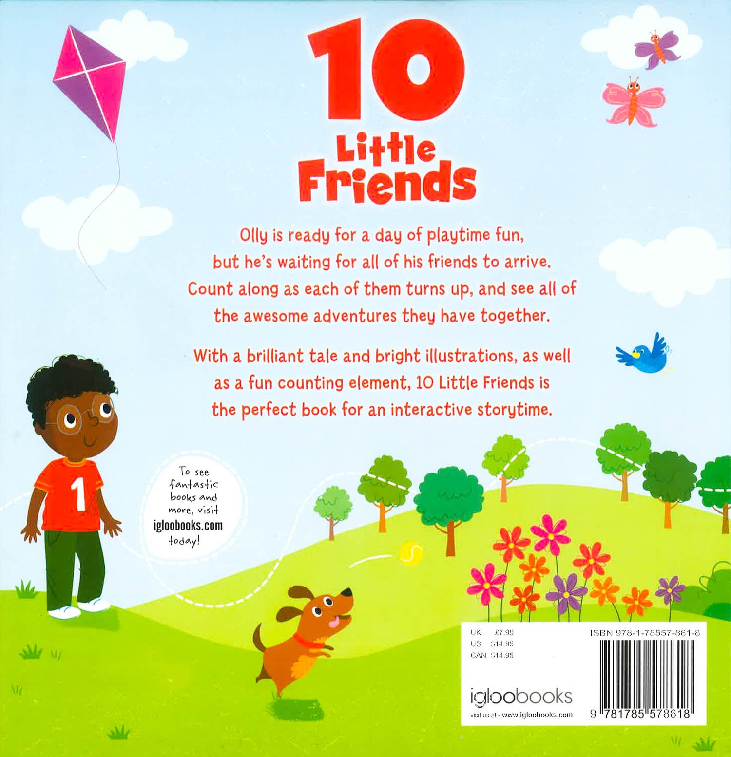10 Little Friends Paddedk – BookXcess