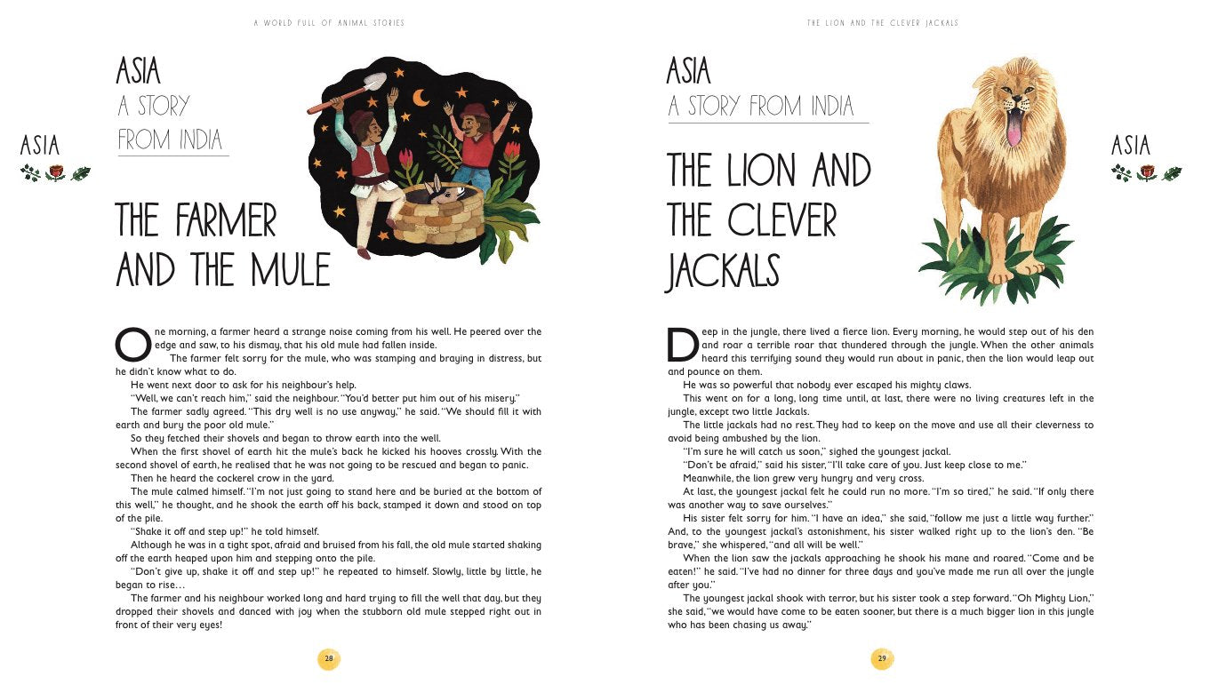 A World Full of Animal Stories: 50 favourite animal folk tales, myths ...