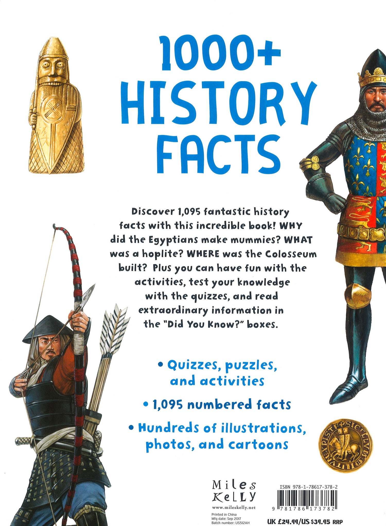 1000+ History Facts – BookXcess