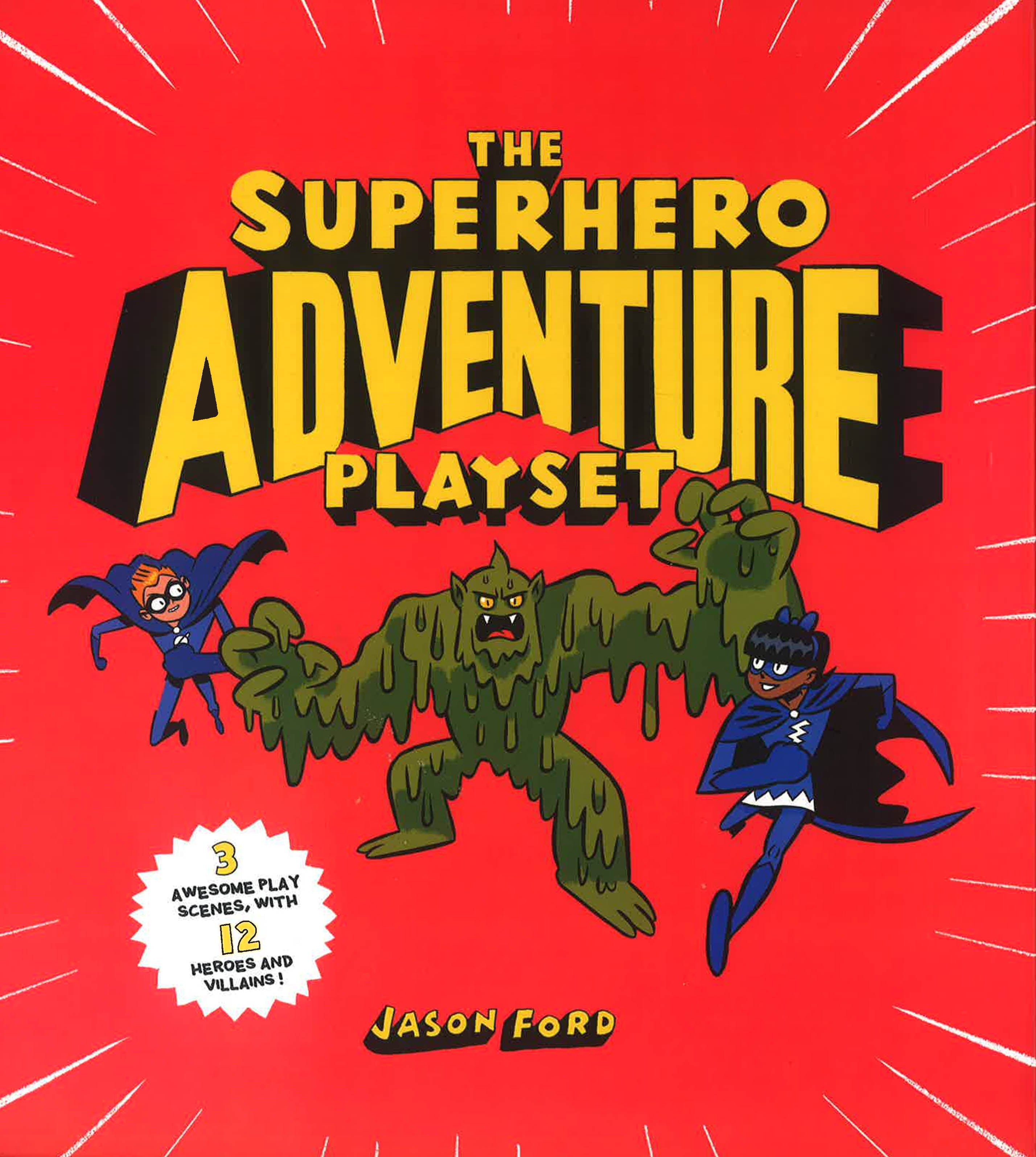 The Superhero Adventure Playset – BookXcess