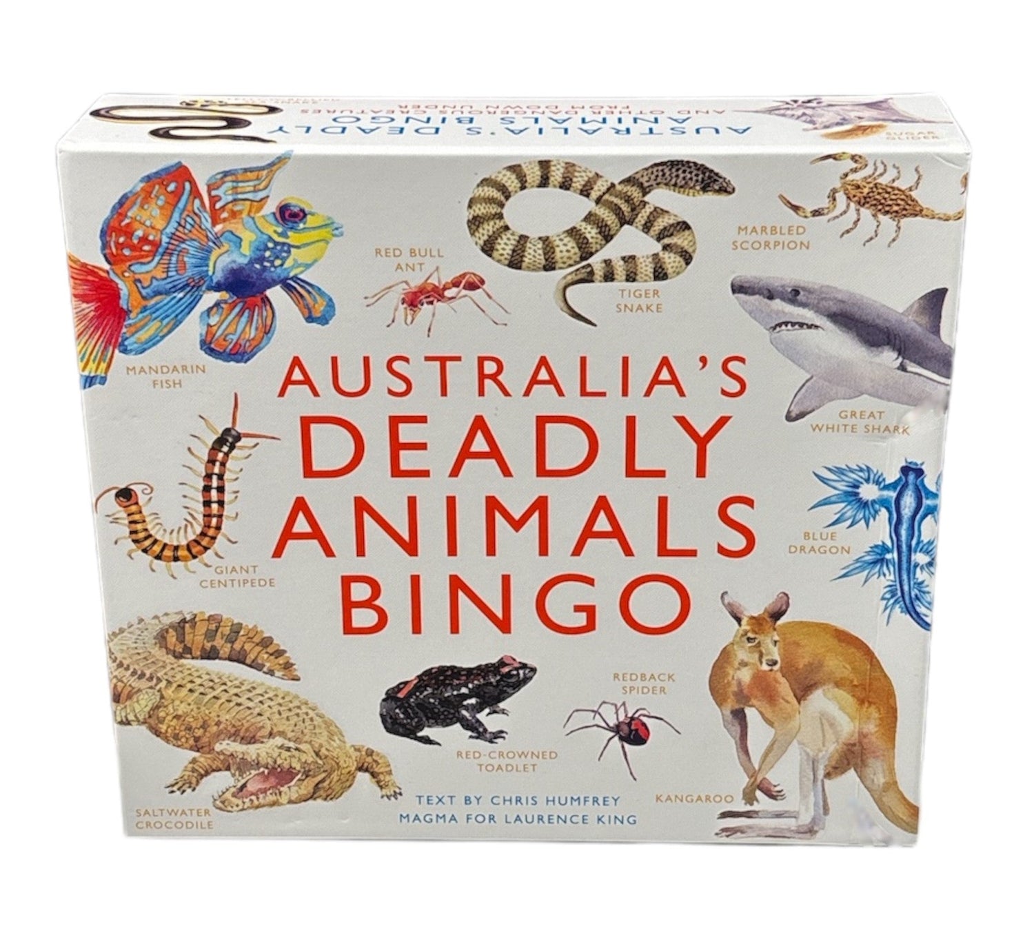 Australia's Deadly Animals Bingo - Family Game – BookXcess