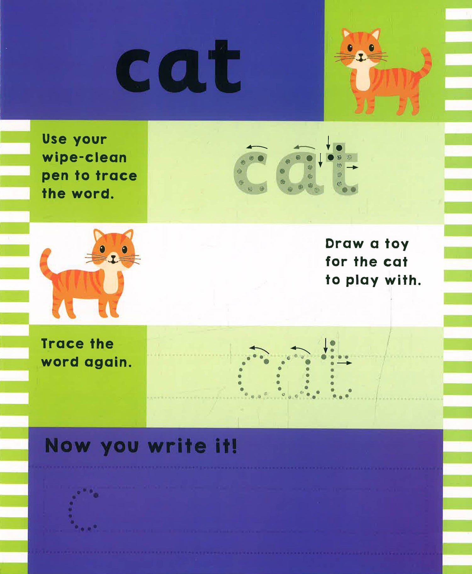 Wipe Clean First Words (Write It, Wipe It Book) – BookXcess