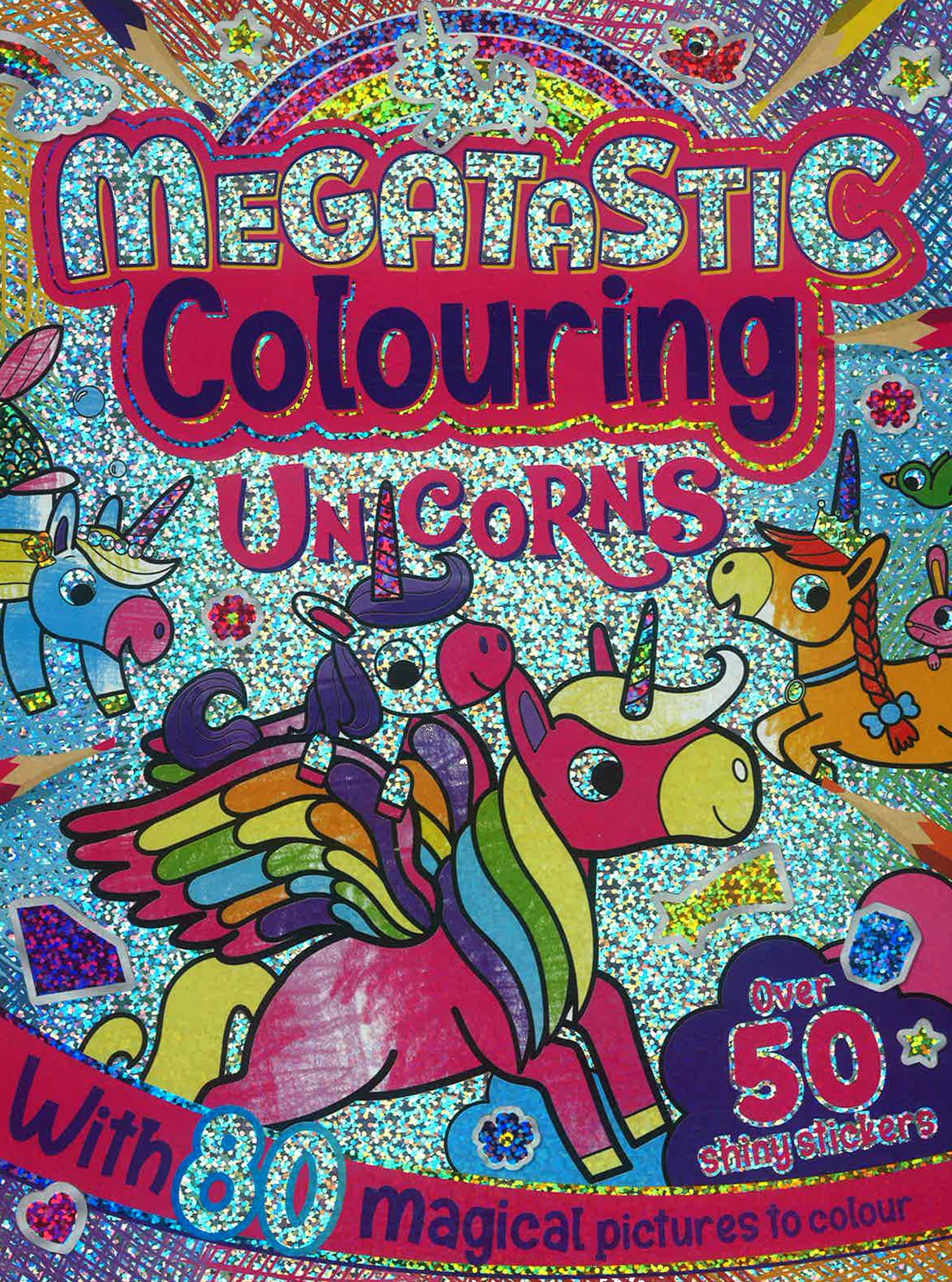 Megatastic Colouring Unicorns – BookXcess