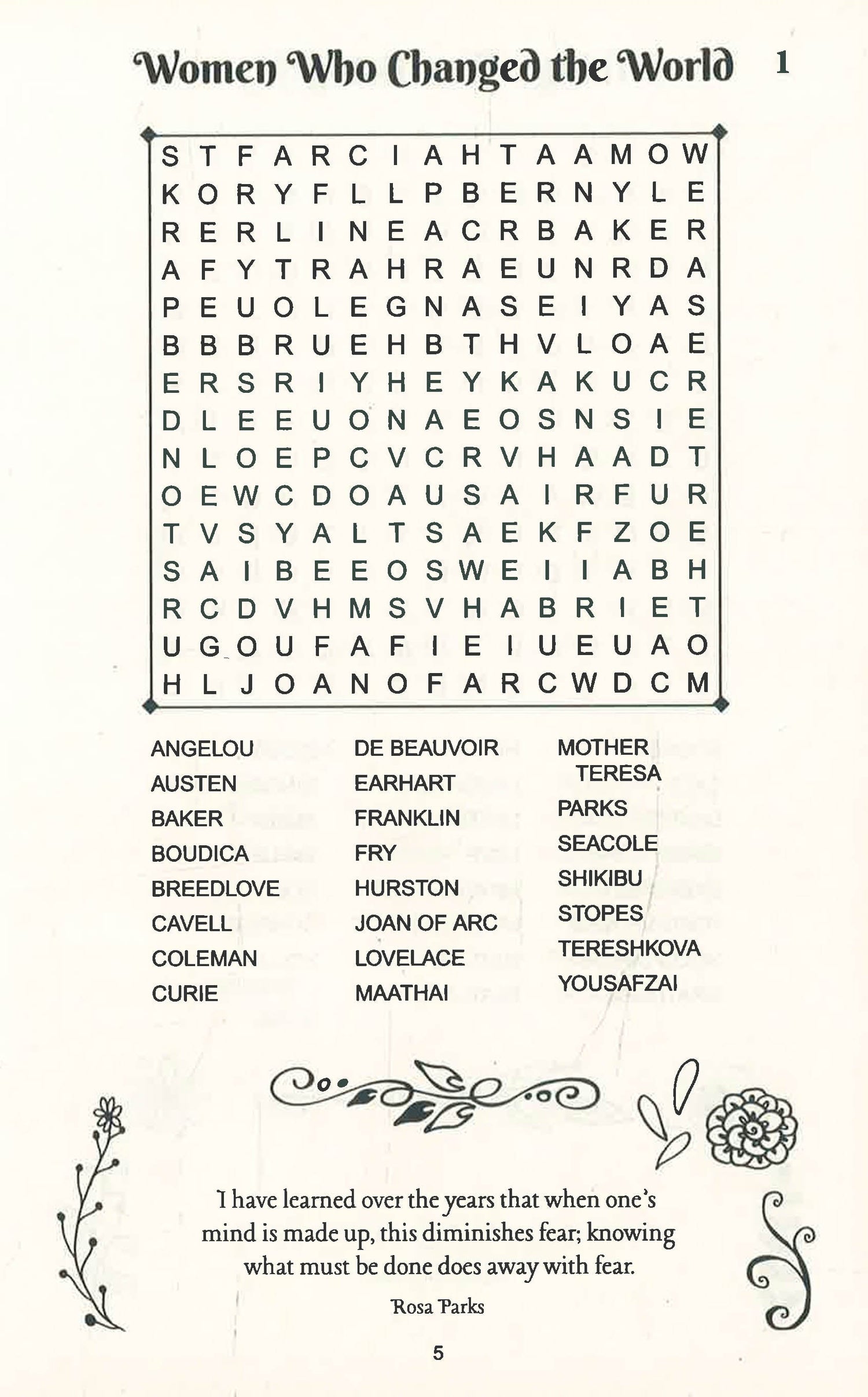 Inspirational Wordsearch – BookXcess