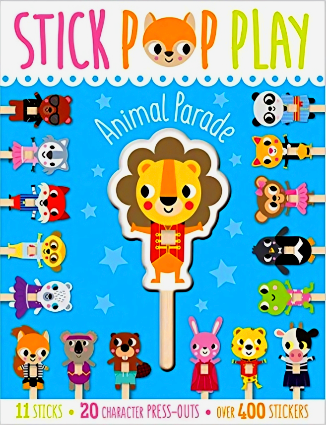 Stick Pop Play Animal Parade Sticker Activity – BookXcess