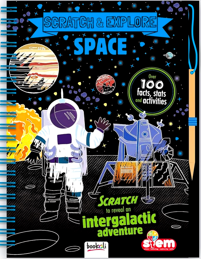 Scratch & Explore Space – BookXcess