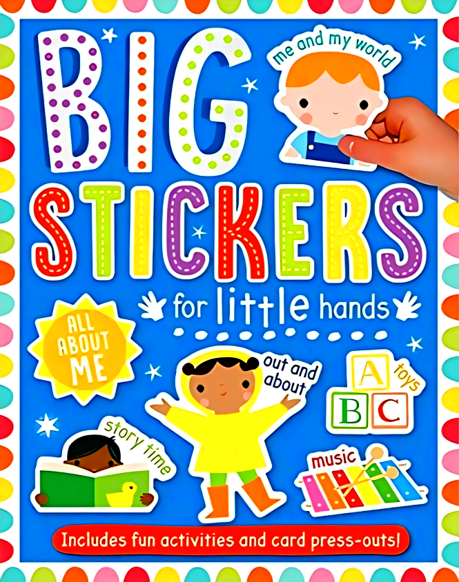 Big Stickers For Little Hands All About Me – BookXcess