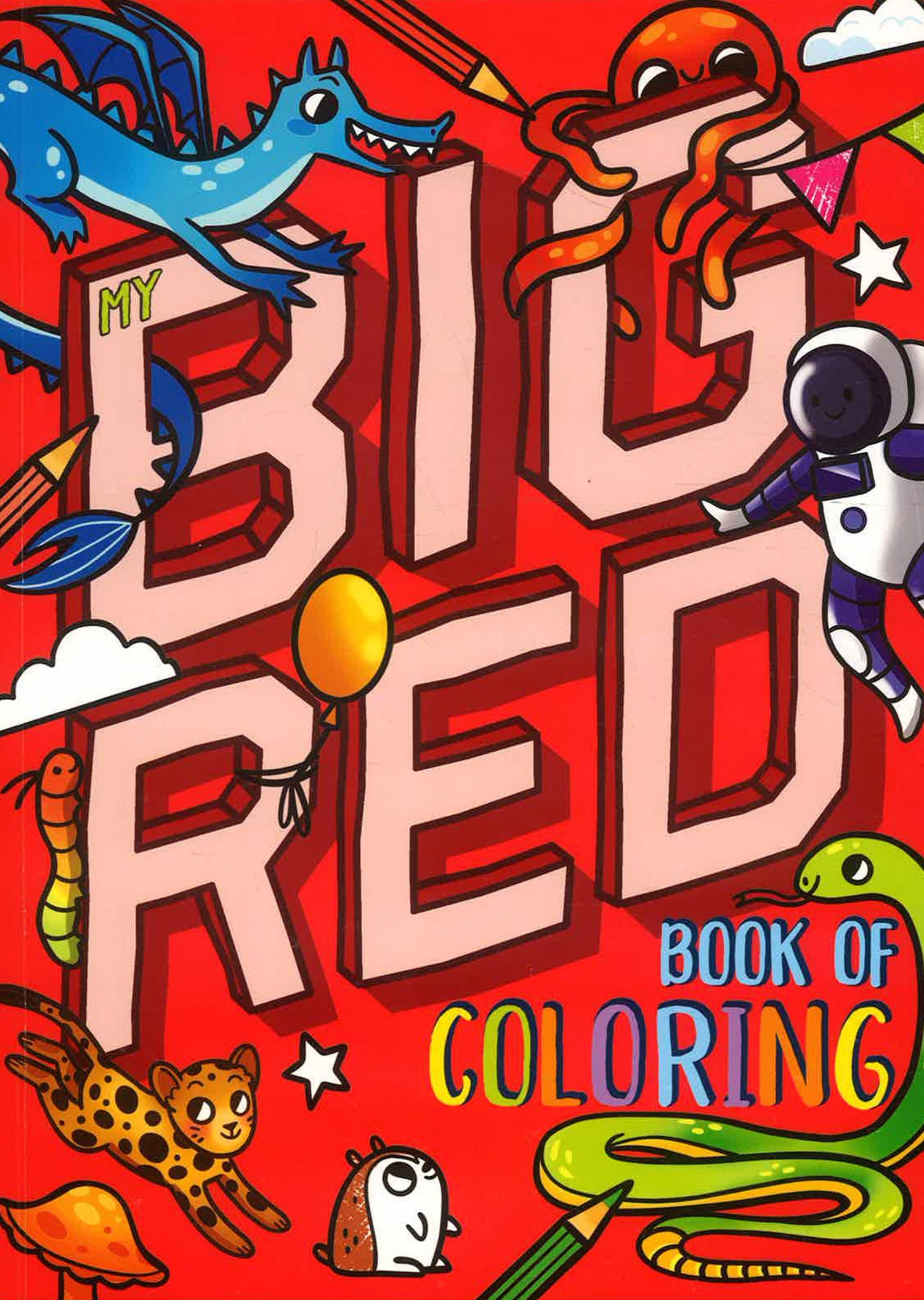 My Big Red Book Of Coloring – BookXcess