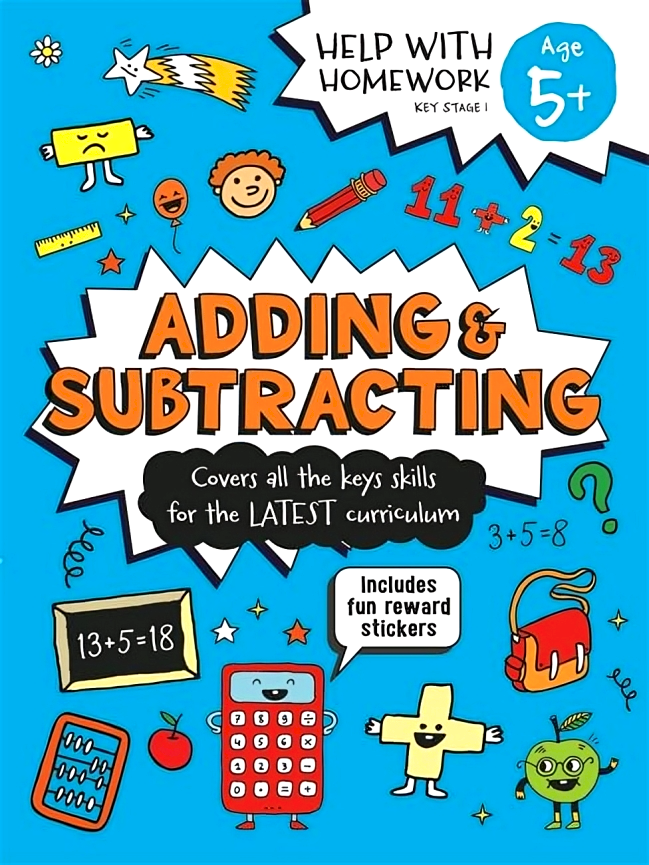 Help With Homework: Age 5+ Adding And Subtracting – BookXcess