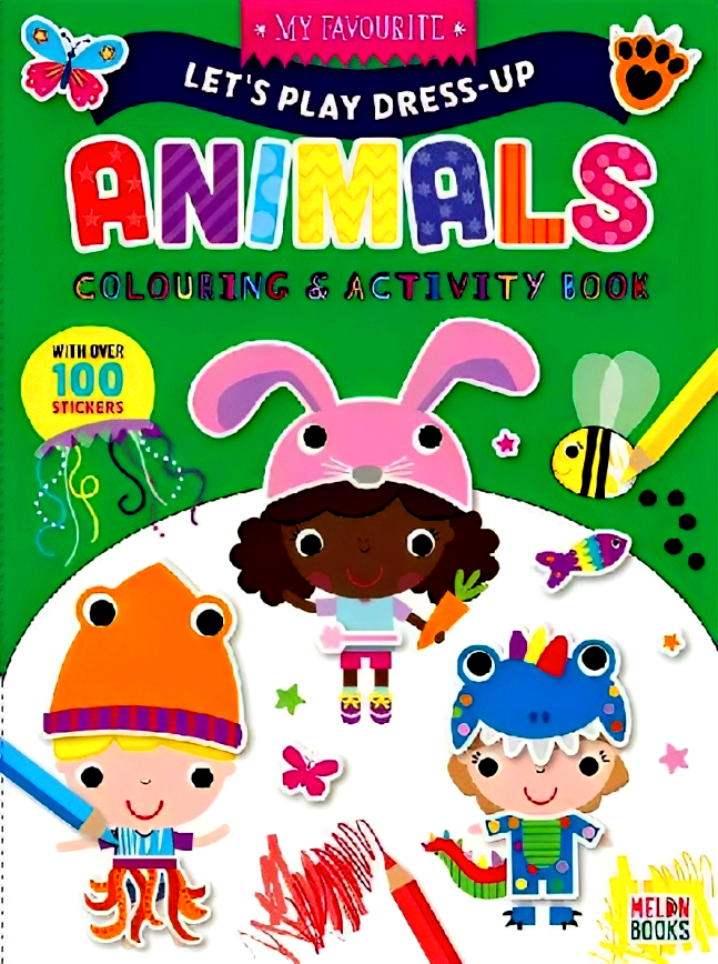 My Favourite Let's Play Dress-up Animals – BookXcess