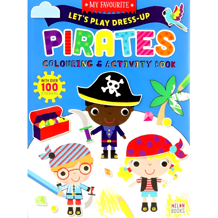My Favourite Let's Play Dress-up: Pirates – BookXcess