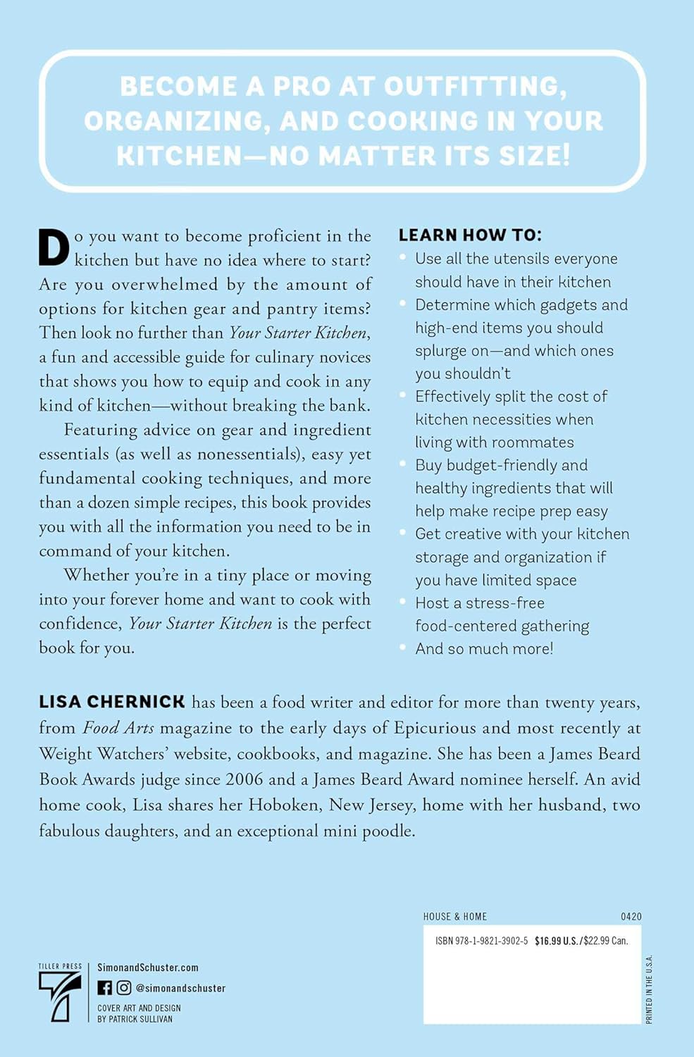 Your Starter Kitchen: The Definitive Beginner's Guide To Stocking, Org ...