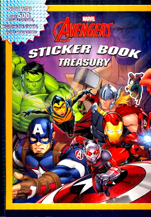Marvel Avengers Sticker Book Treasury – BookXcess