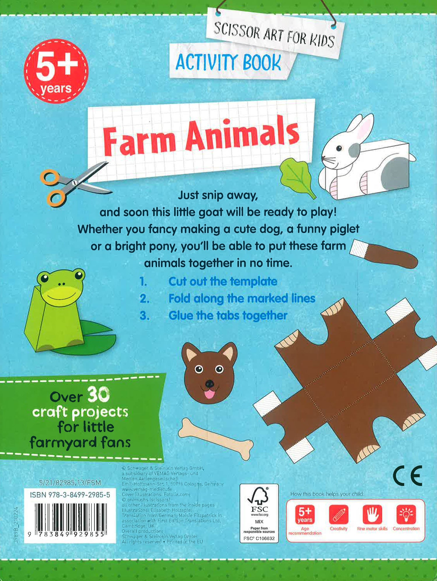 Farm Animals Activity Book – BookXcess