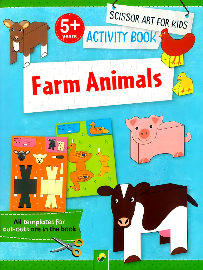 Farm Animals Activity Book – BookXcess