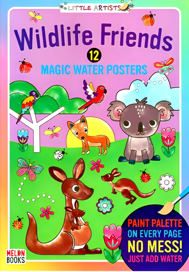 Magic Water Posters: Wildlife Friends – BookXcess