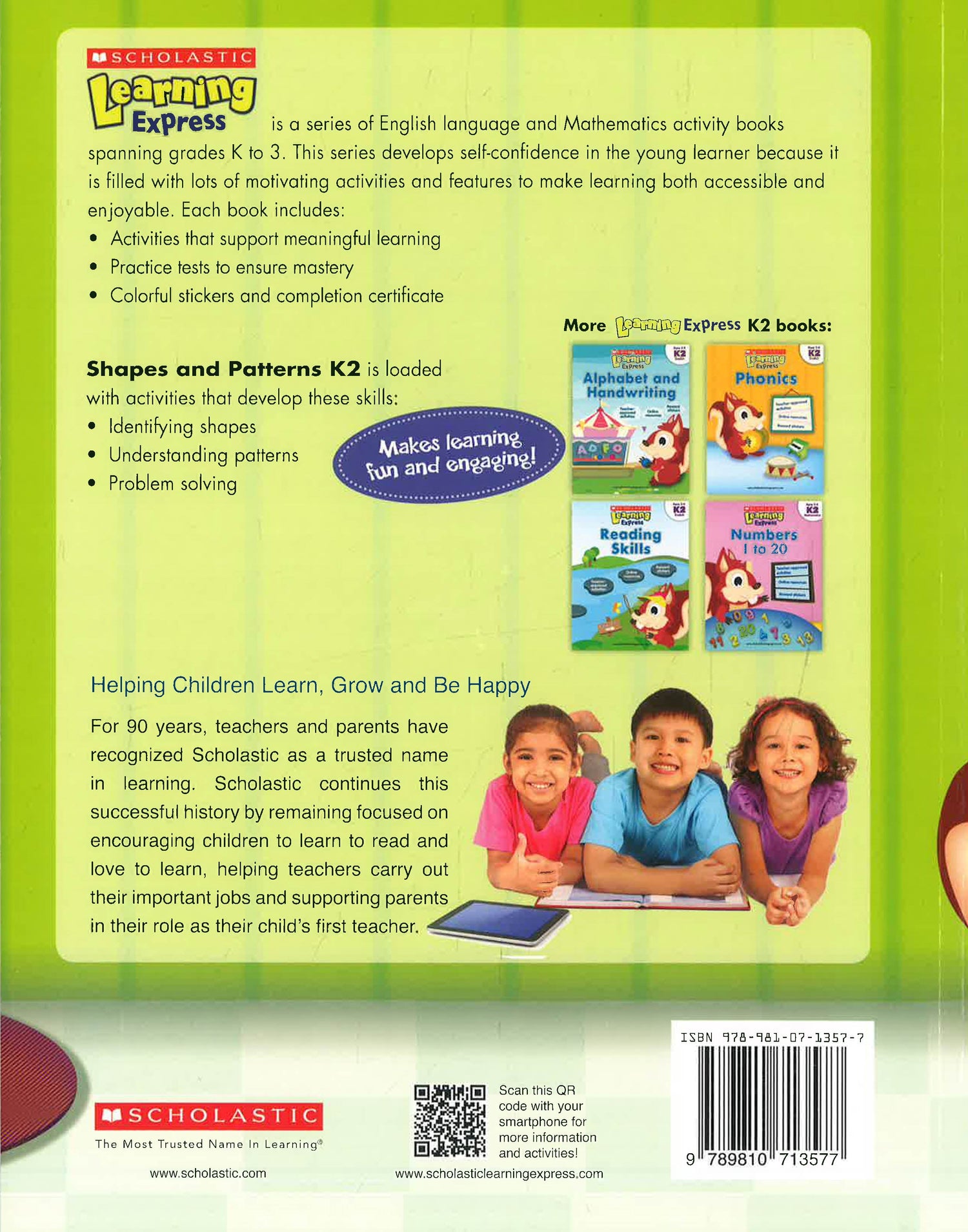 Learning Express: Shapes & Patterns – BookXcess